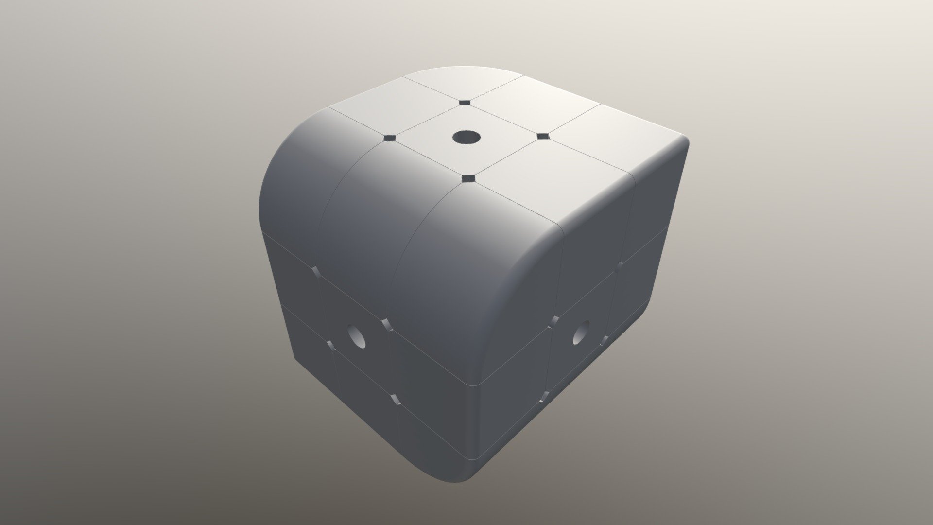 Fillet Cube 3x3 - 3D model by tboone8 [42af294] - Sketchfab