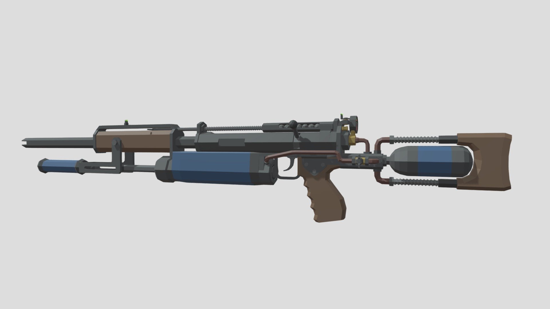 Low-Poly "Tihar" - 3D model by Хлюпич (@hlupich) [42af898] - Sketchfab