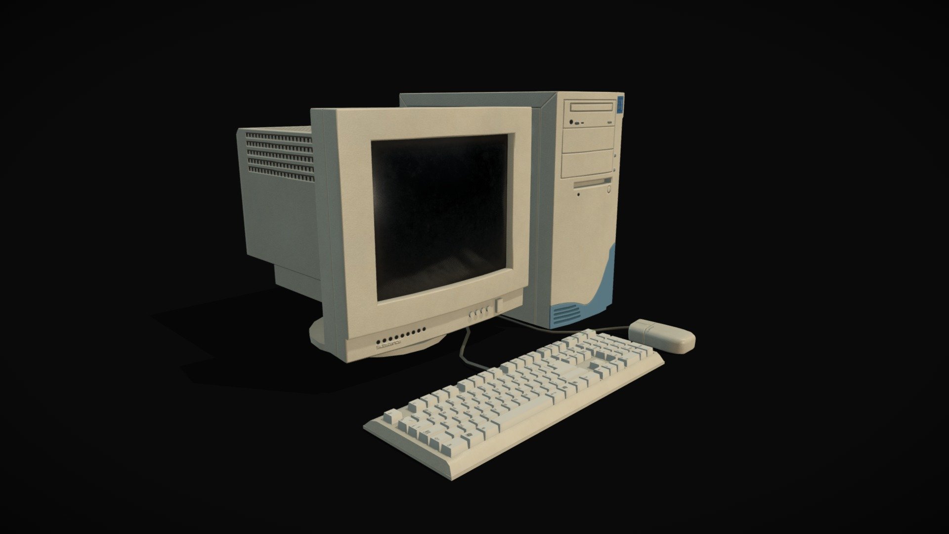 Computer - 3D model by Uriel Esquivel Cobos (@uresco) [42b0758] - Sketchfab
