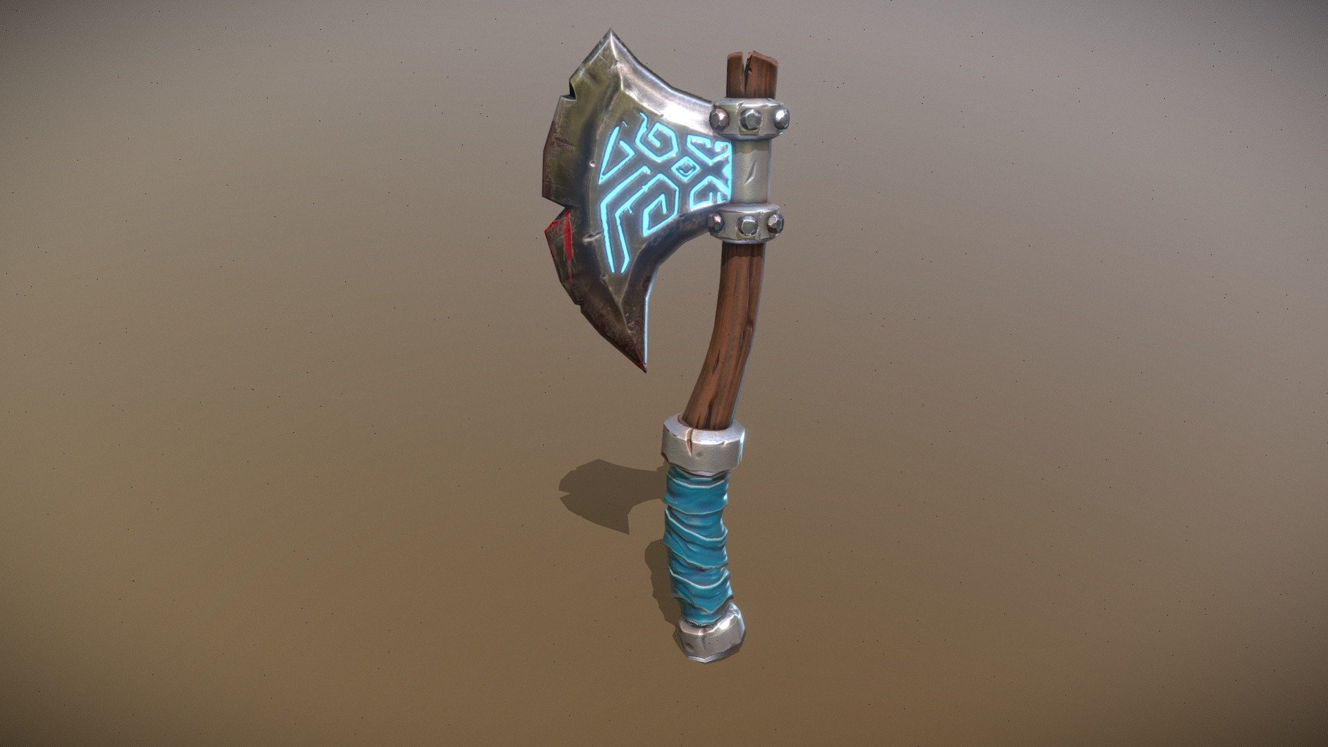 Stylized Axe - 3D model by dashakness [42b1136] - Sketchfab