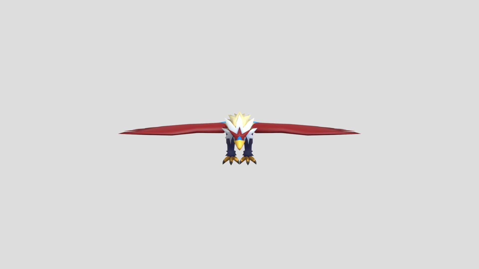 Braviary - 3D model by LunaEagle [42b1728] - Sketchfab