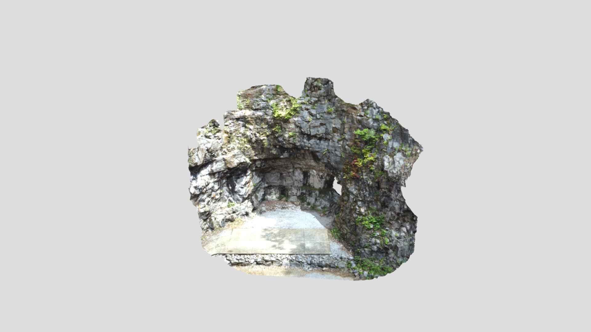 Cave Entrance - 3D model by ionizedgames [42b19c1] - Sketchfab