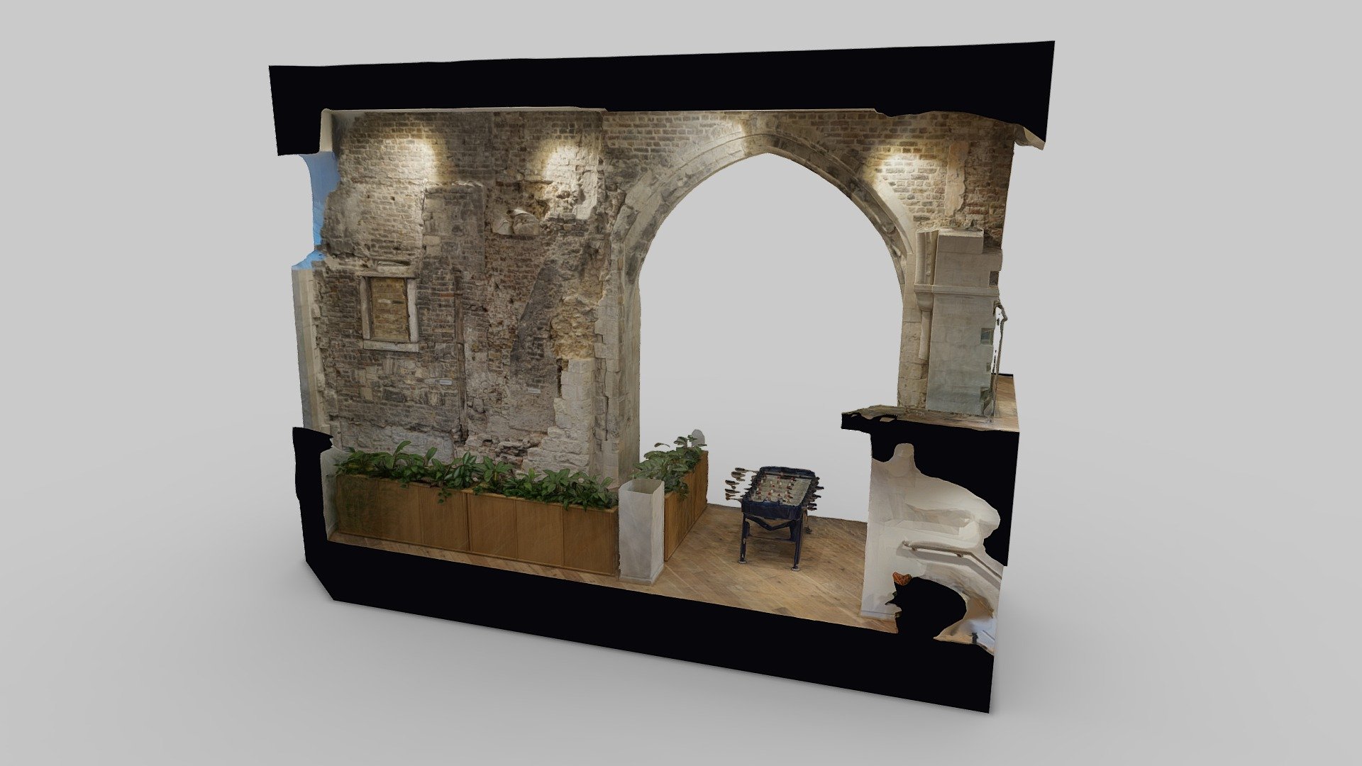 Holy Trinity Priory Ruins - Download Free 3D model by artfletch ...