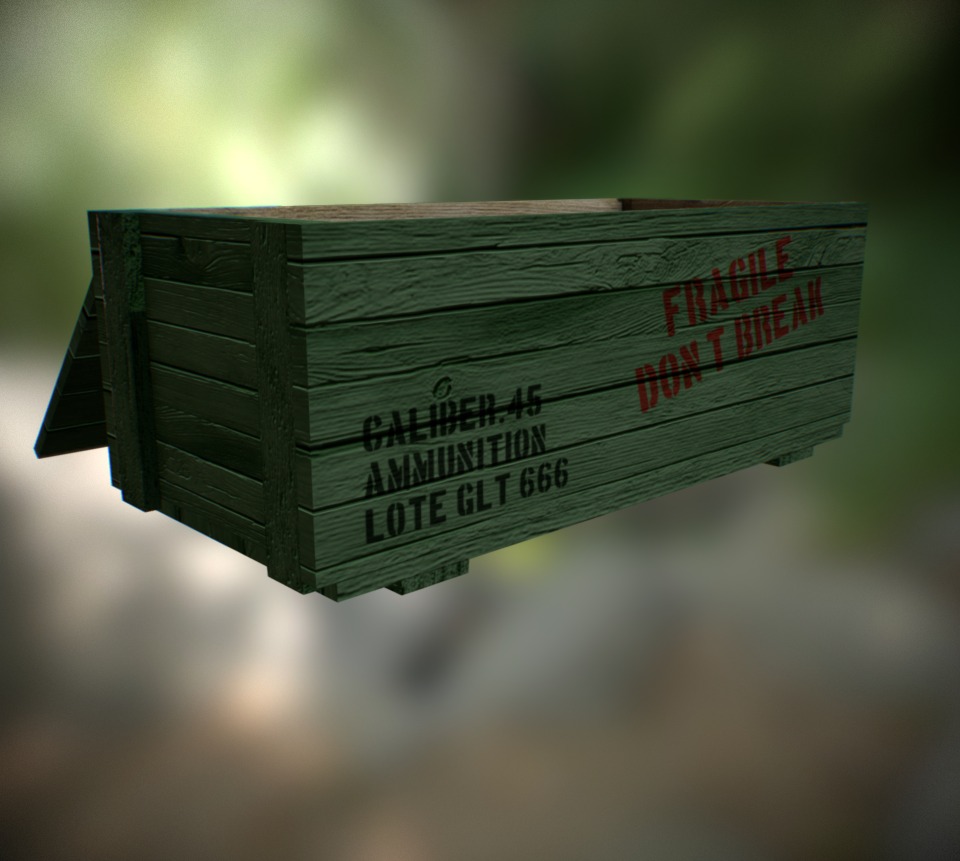 Weapon Box - 3D model by Pablo LD (@pabloliradonoso) [42b4174] - Sketchfab