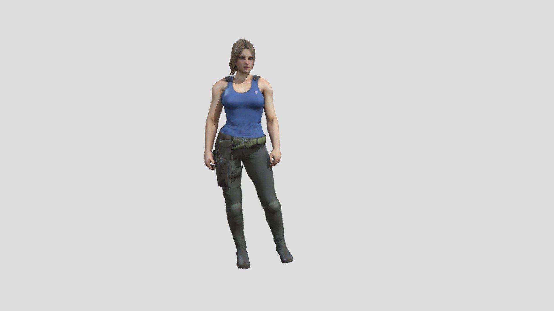 Jill Valentine,unreal engine 5, qualidade maxima - 3D model by salliswillyan [42b4c88] - Sketchfab