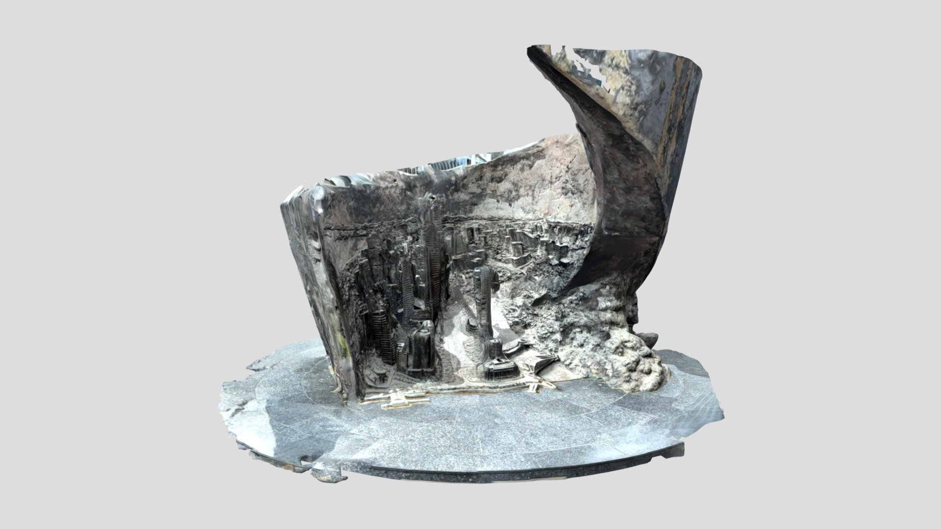 Singapore Progress Advancement Sculpture - 3D model by WilsonT3D ...