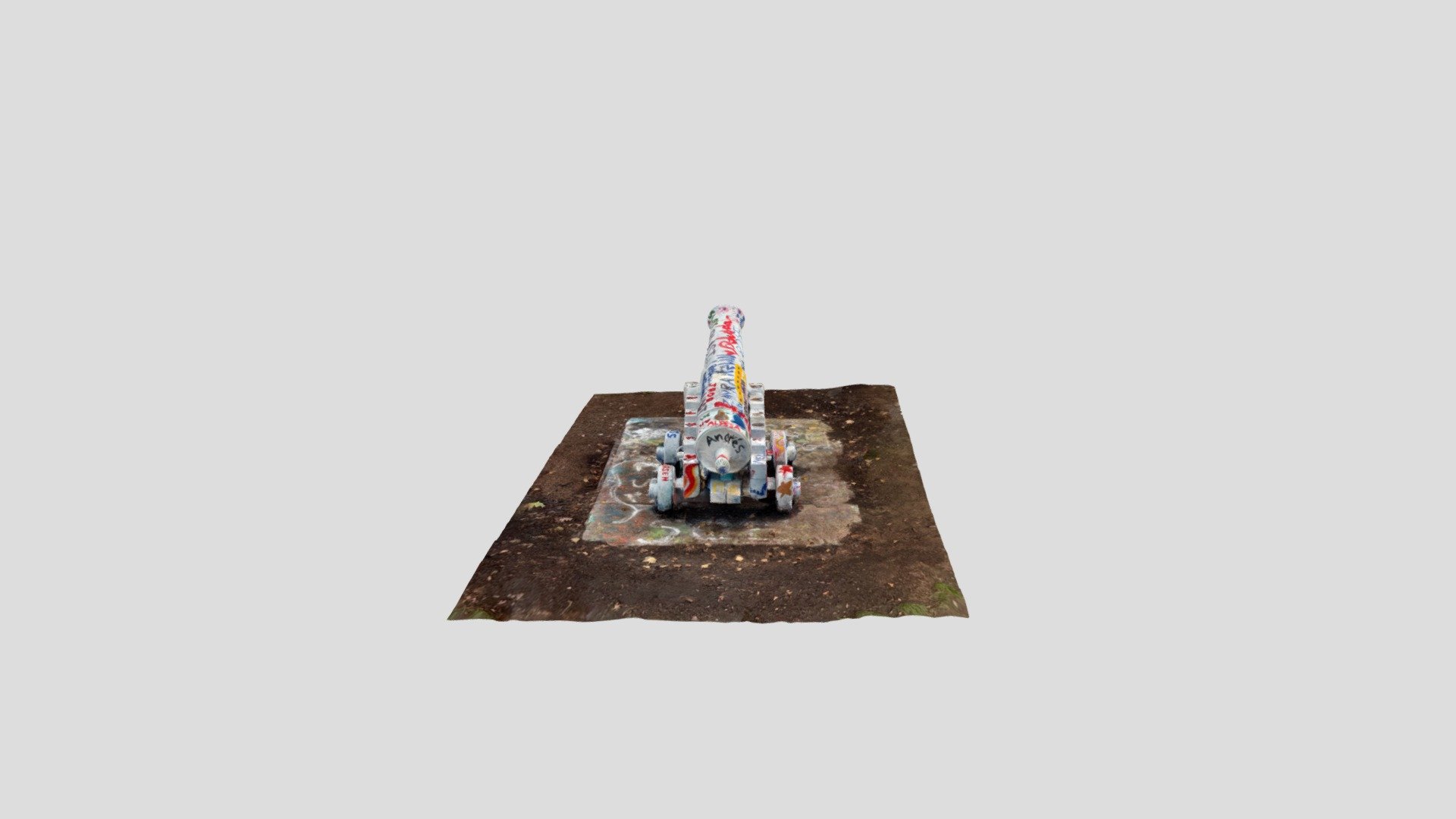 Tufts Cannon - Download Free 3D model by kevlust [42b6947] - Sketchfab