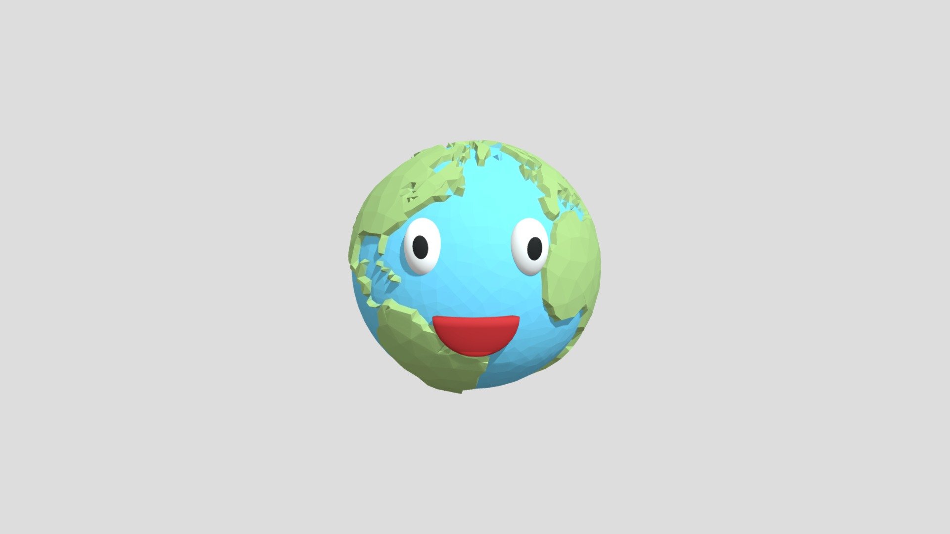 Cartoon Earth - 3D model by syedharisali37 (@SyedHaris) [42b6ebb ...