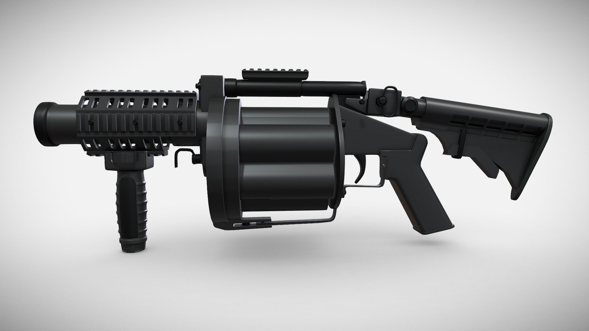 Grenade Launcher - Buy Royalty Free 3D model by Shin Xiba 3D (@Xiba3D ...