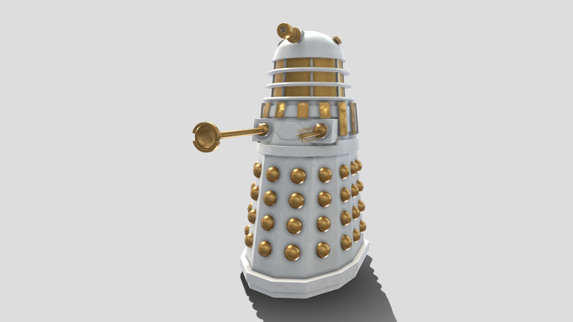Imperial Dalek (Remembrance of the Daleks) - 3D model by Conor Norwood (@ConorNorwood) [42b8268 ...