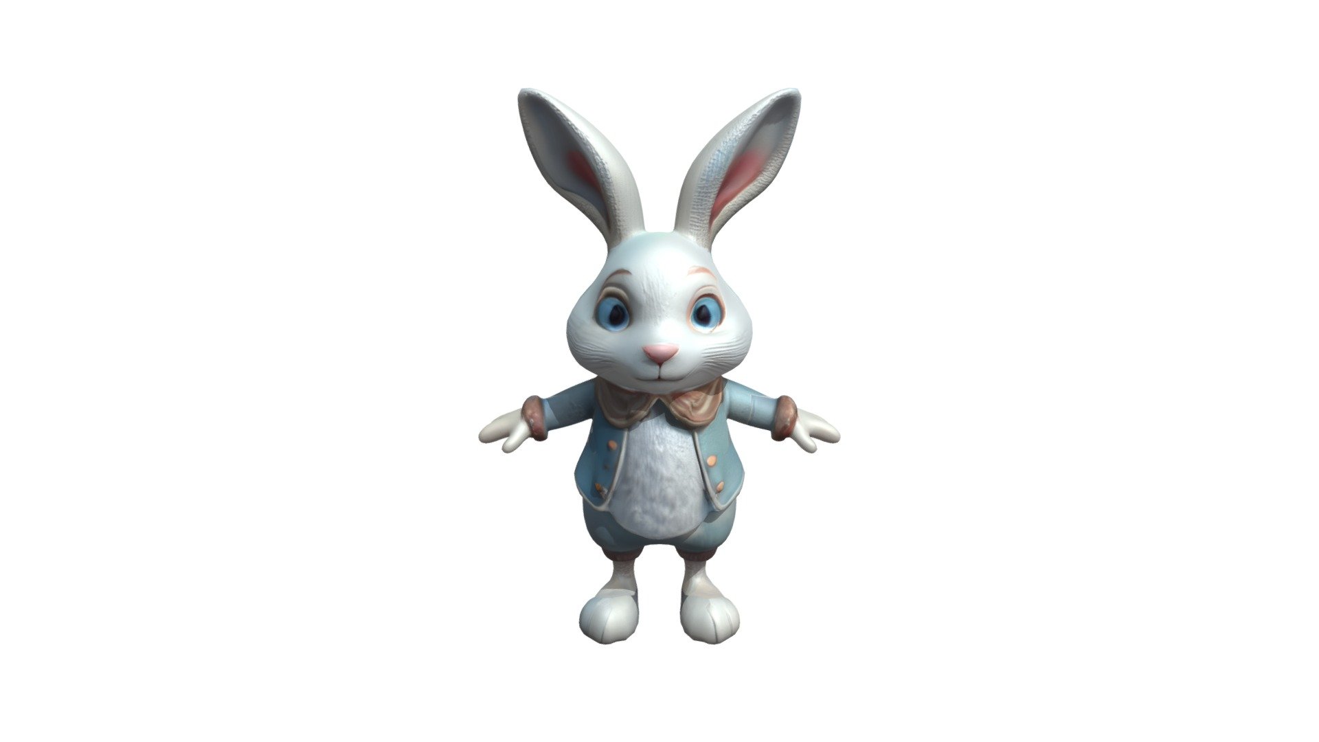 Anthropomorphic rabbit - 3D model by medbook [42ba64e] - Sketchfab