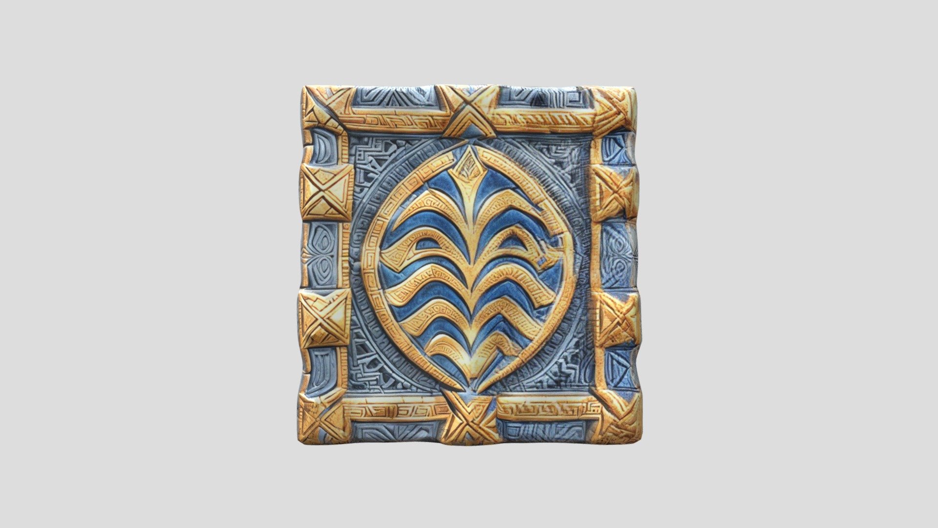 Ancient Floor or Wall Tile - Download Free 3D model by Dragon (@BLZE ...