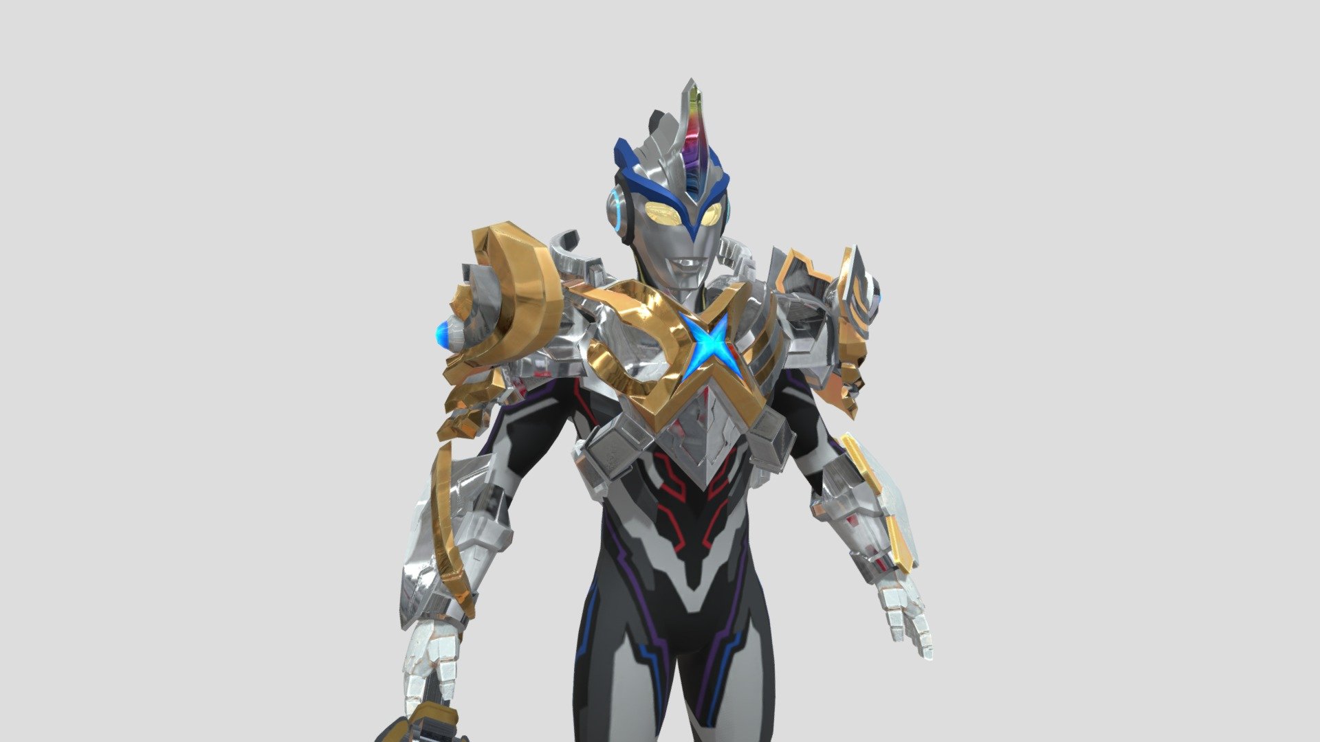 ウルトラマンX Ultraman X - 3D model by pang_wong (@pang_wong127) [42bb152 ...