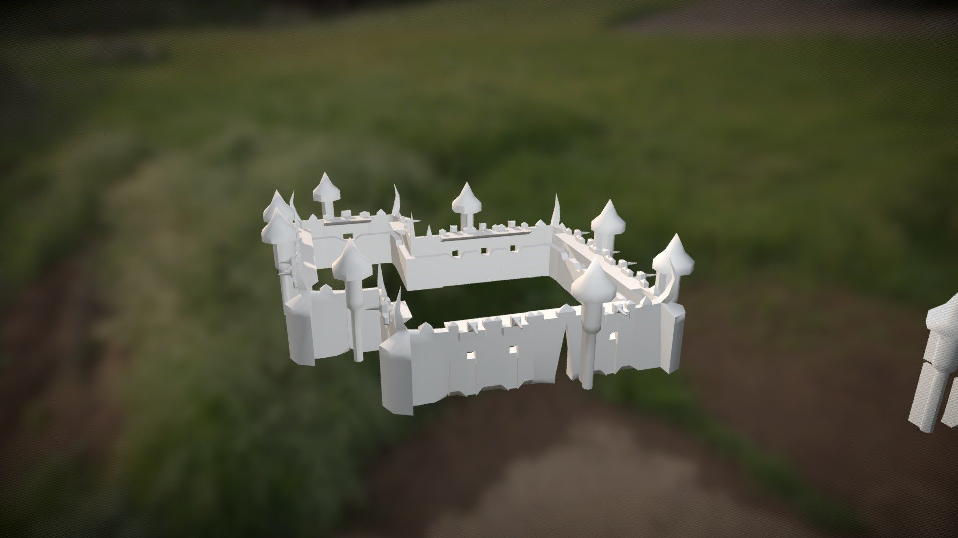 Castle - Download Free 3D model by SpaceGolby [42bb6cb] - Sketchfab