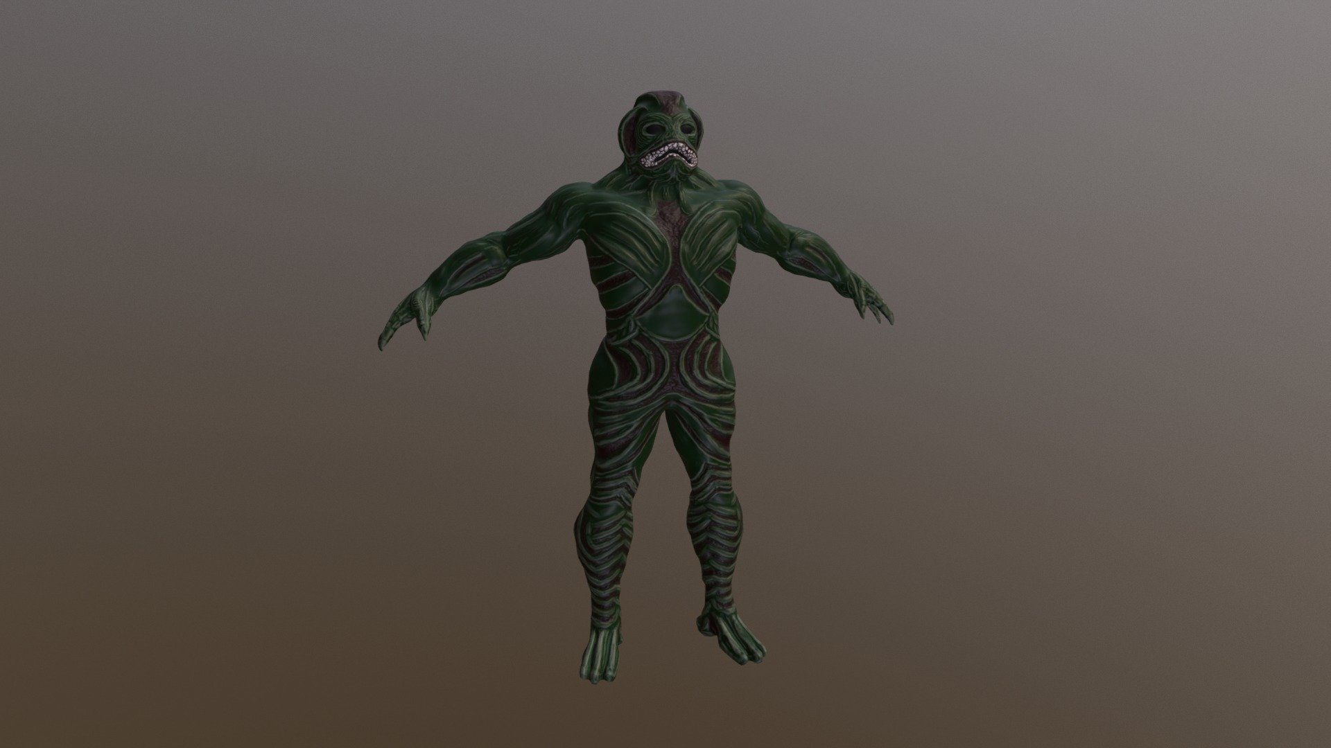 Monster - 3D model by Ethan Boddy (@eboddy) [42be5e3] - Sketchfab