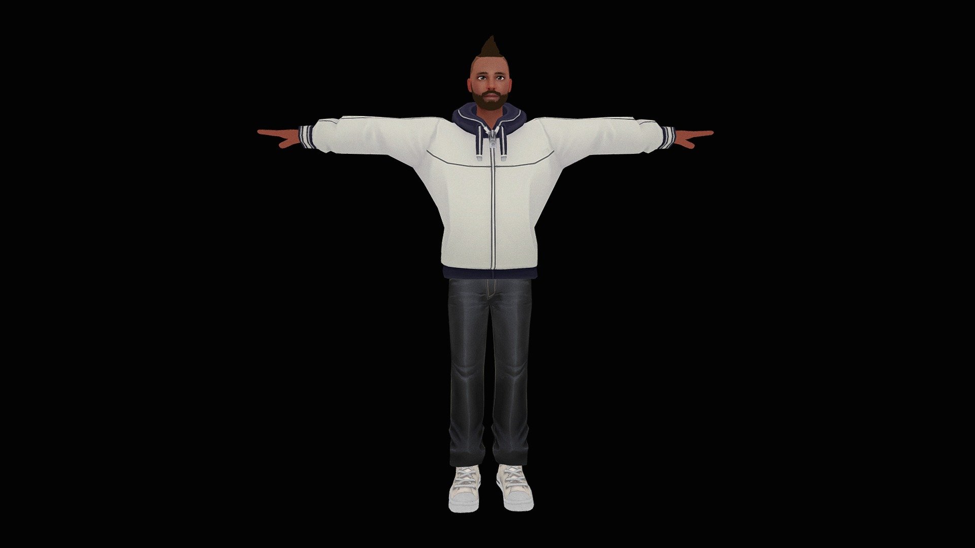 male character #10 - Download Free 3D model by BELAZ (@asset_for_games ...