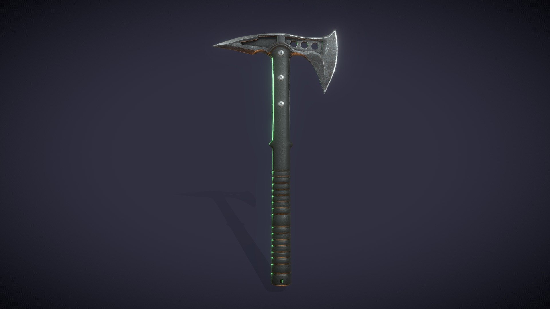 Melee Apocalypse Weapons: Combat Axe - 3D model by Hitoshi Matsui ...