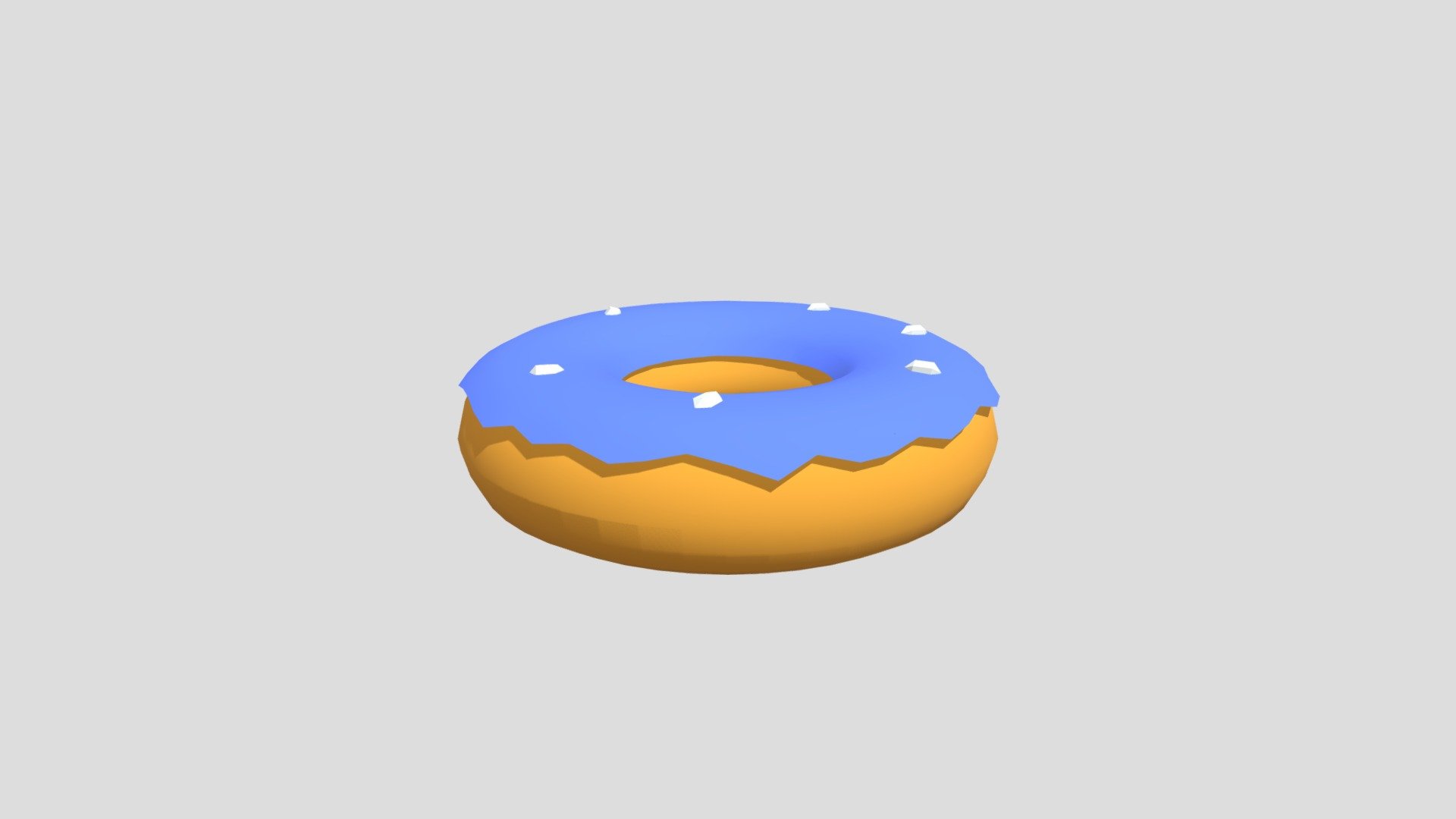 Donat - 3D model by Just Share My3D (@JustShareMy3D) [42c2df8] - Sketchfab