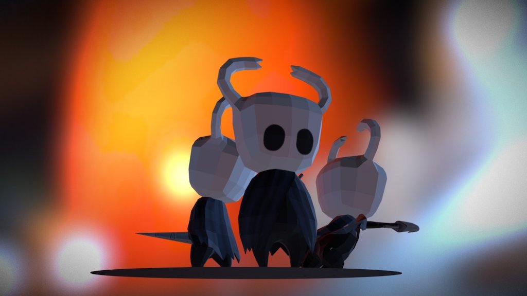 Hollow Knight - 3D model by Hjalti Gunnar (@hjaltigunnar) [42c32b9 ...