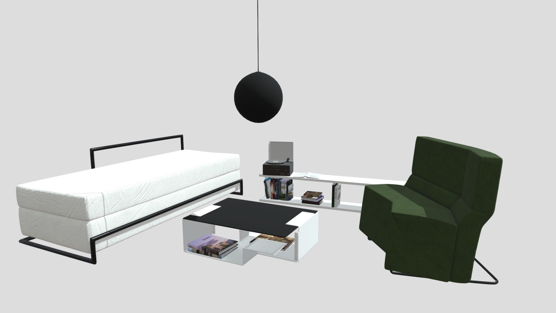 furniture set 4 AM25 - Buy Royalty Free 3D model by Evermotion [42c35e6 ...