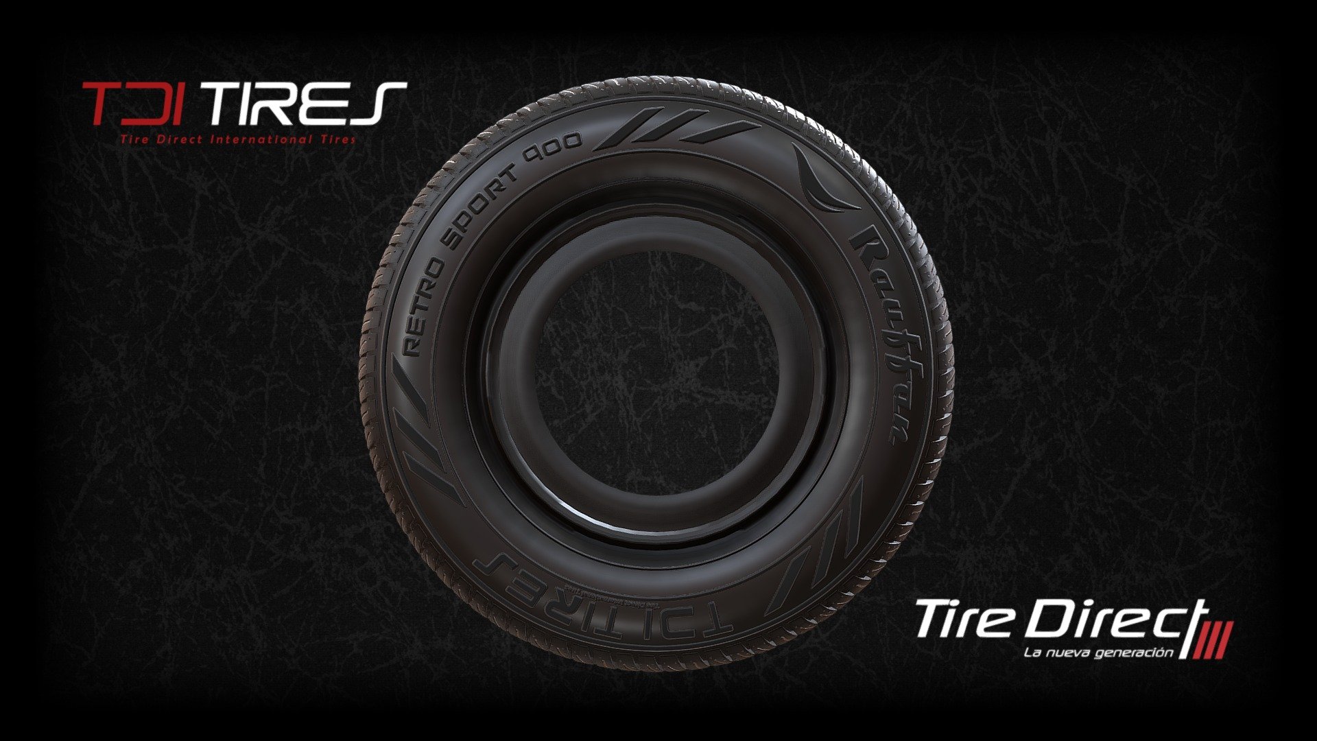 RETRO SPORT 900 - TDI TIRES - 3D model by Tire Direct (@tire.direct ...