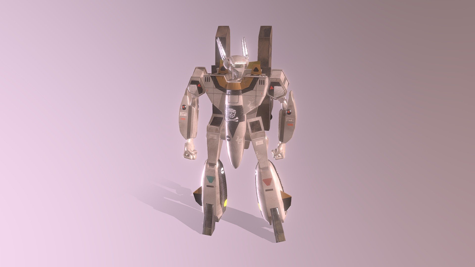 Macross Valkyrie - 3D model by RAndresL [42c4aae] - Sketchfab