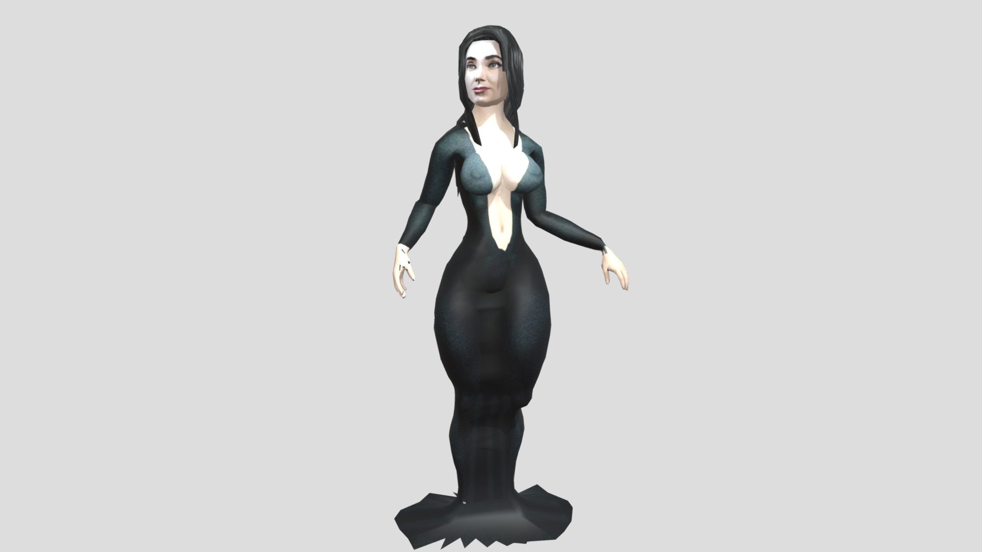 MORTICIA ADDAMS - Download Free 3D model by eldersteve [42c7a74 ...