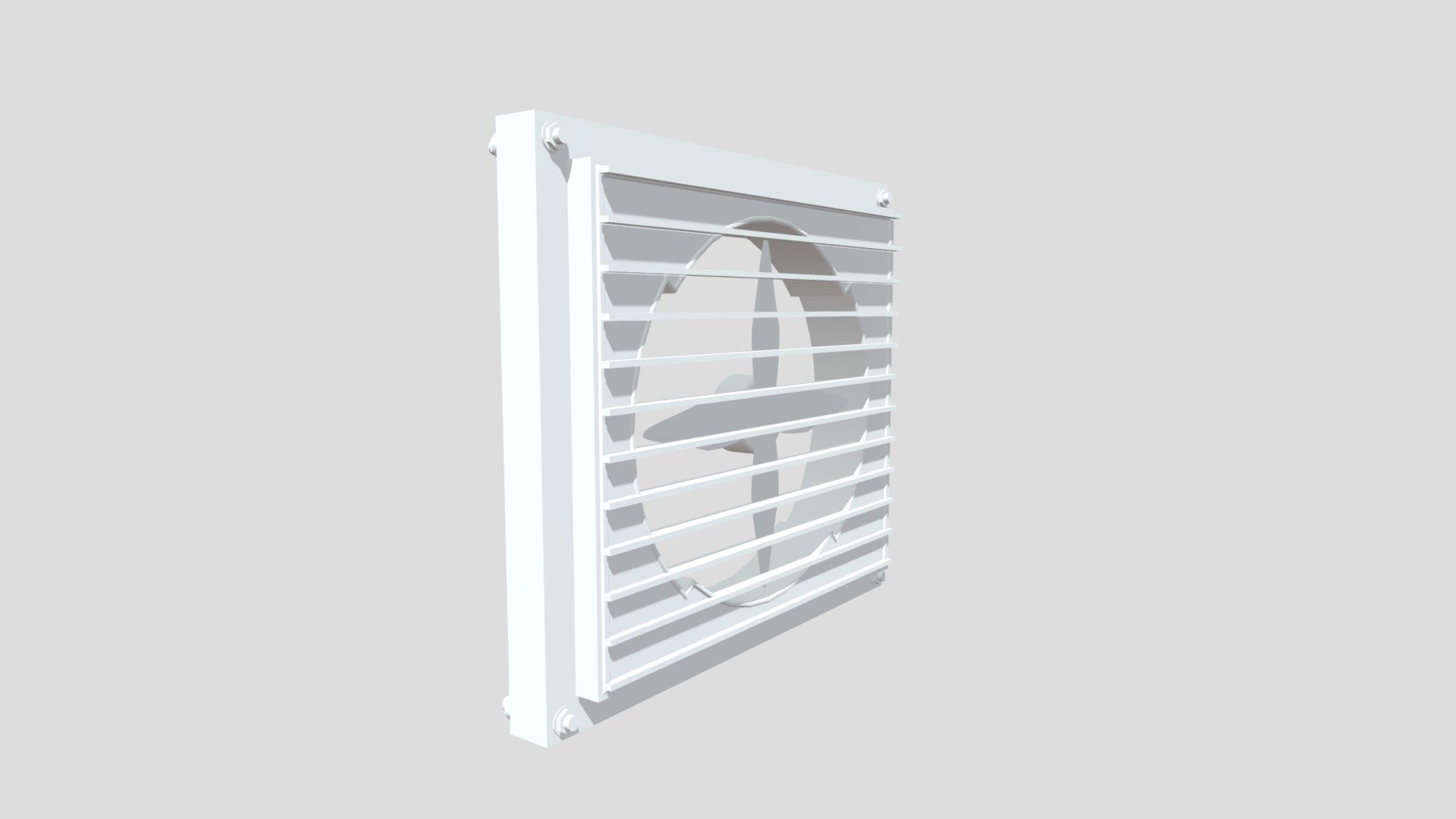exhaust fan - 3D model by lof (@lof_) [42c8d6a] - Sketchfab
