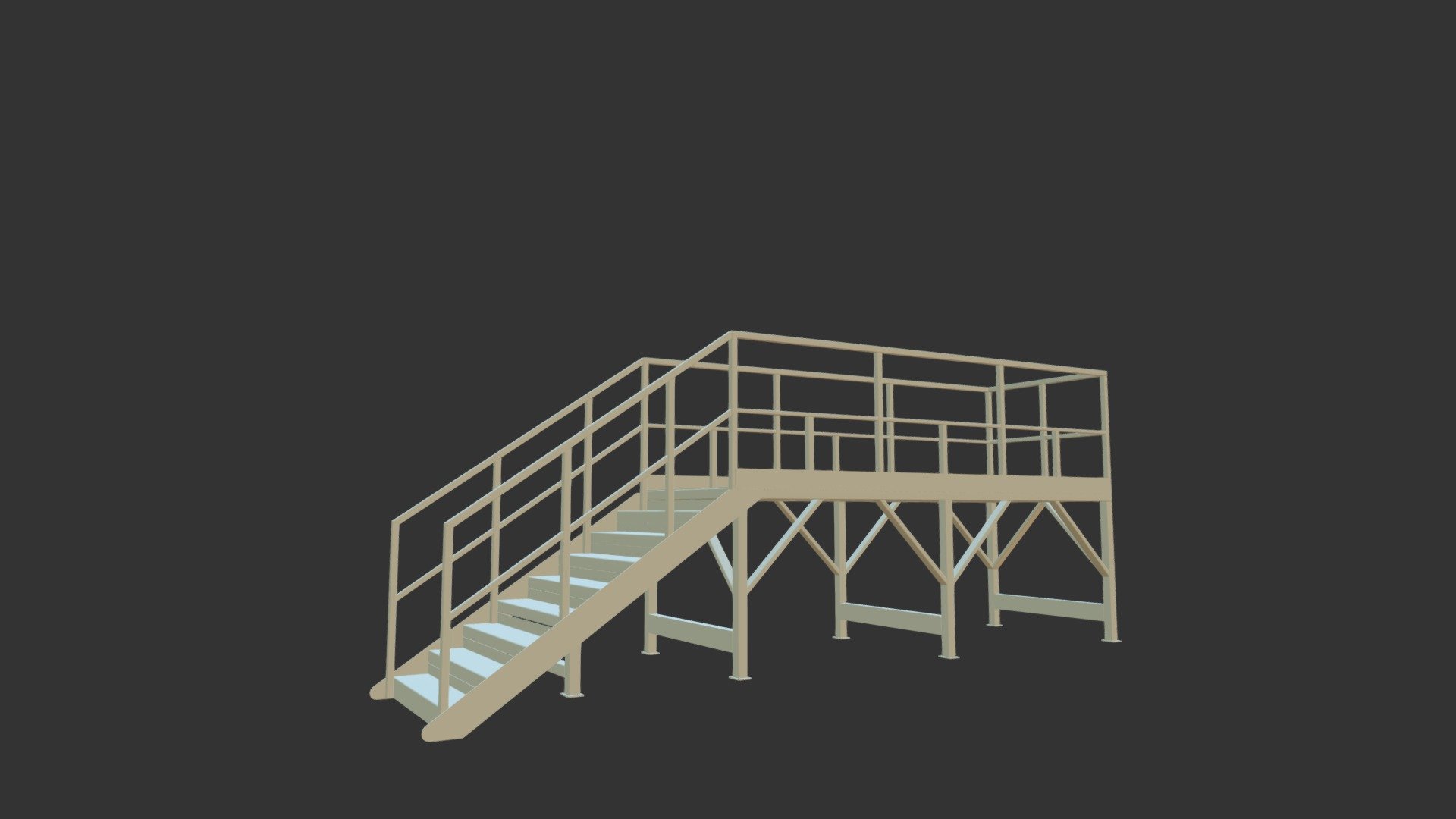 Container loading platform - 3D model by compactors [42c9808] - Sketchfab