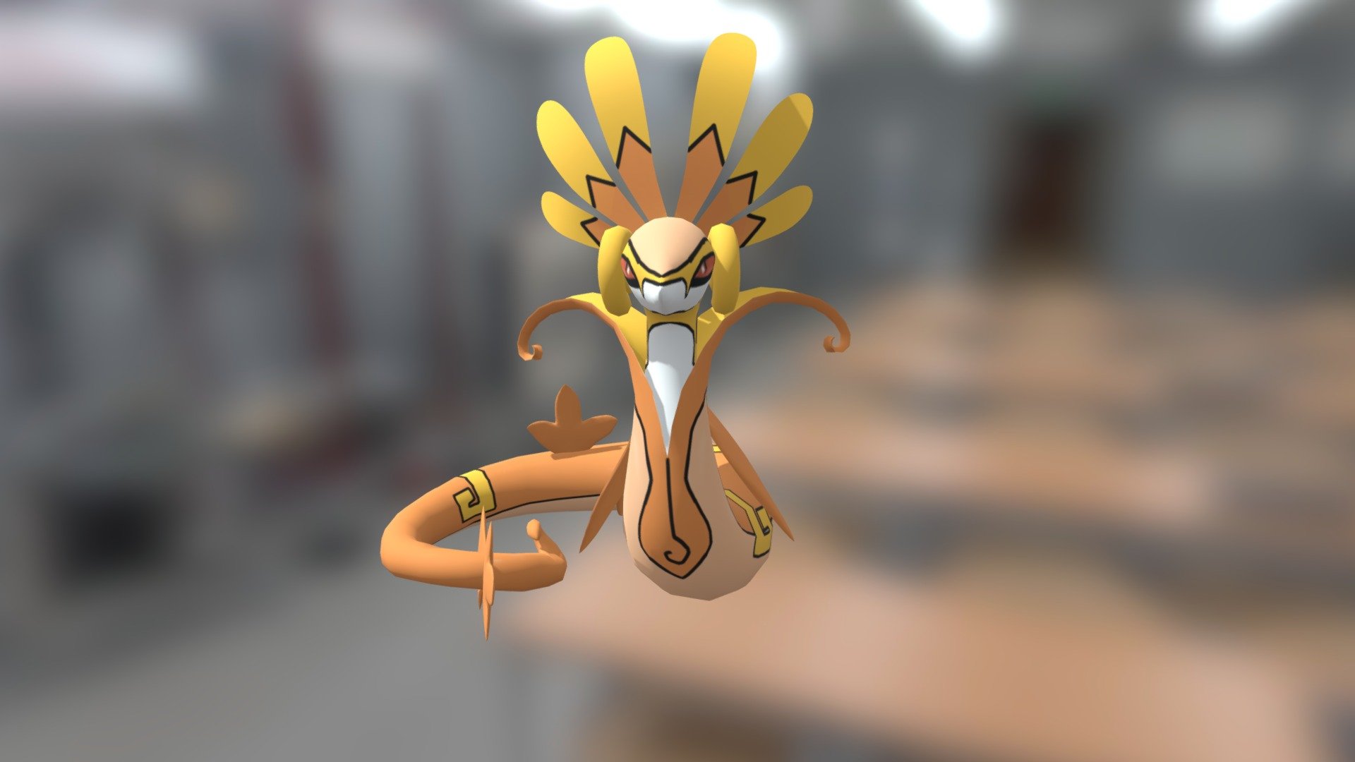 Serperior - Regional Pokemon to Unima - 3D model by Refref1990 [42cb3ae ...