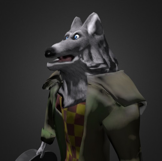 The Big Bad Wolf - 3D model by isbadan [42cb6be] - Sketchfab