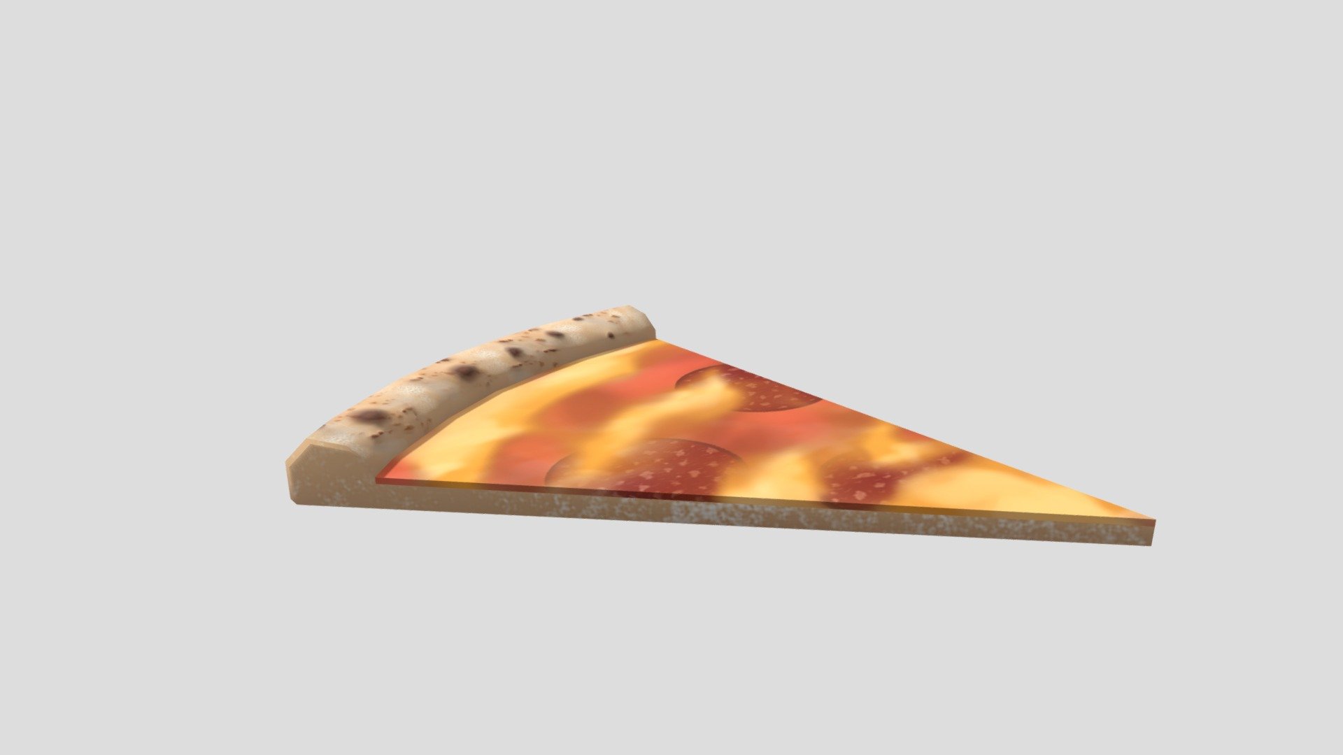 Pizza Slice Salami - Download Free 3D model by CurseDeReaper [42cdfa8] - Sketchfab