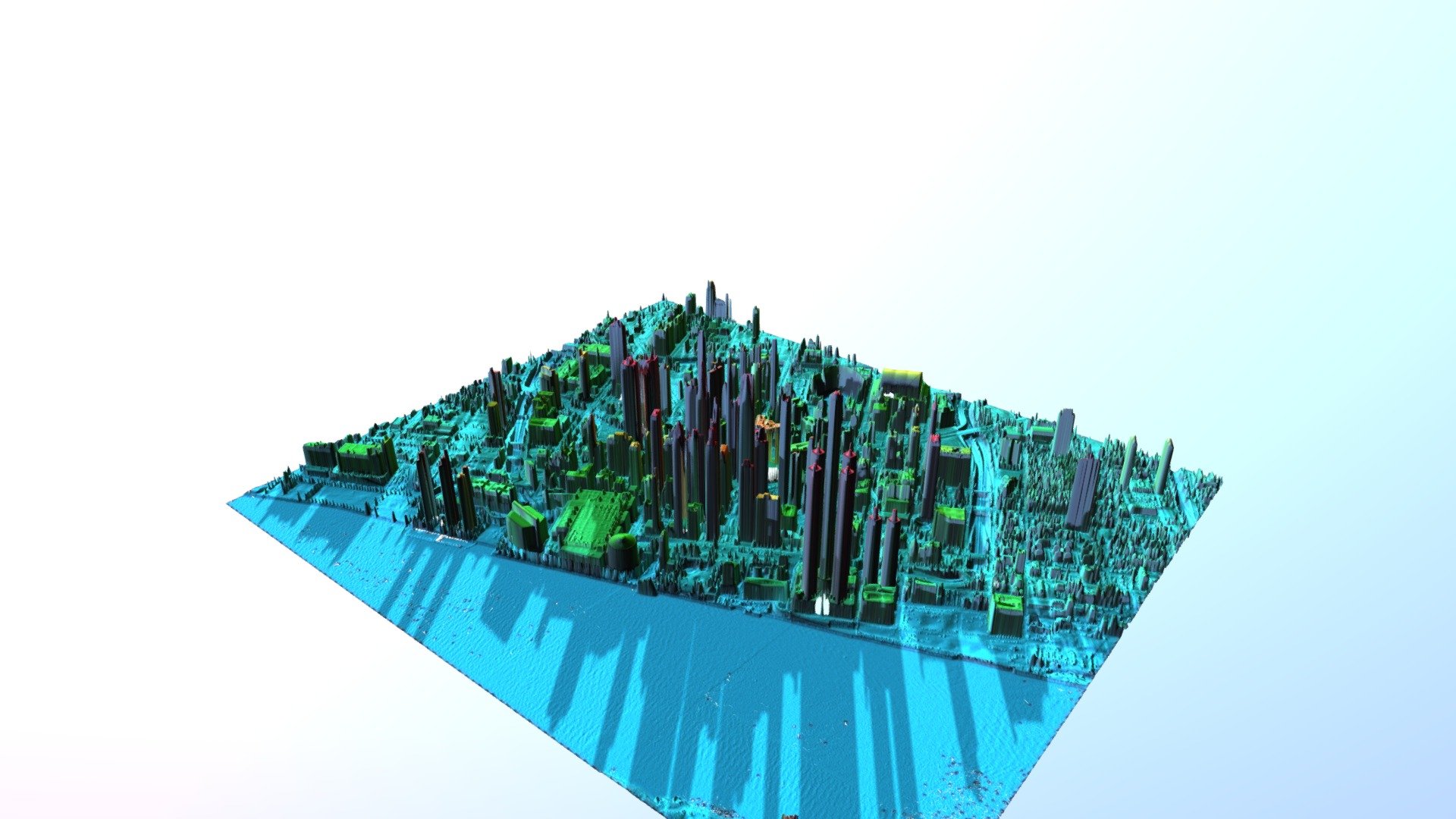 DETROIT DOWNTOWN DSM - 3D model by ardeleans [42ce9d8] - Sketchfab
