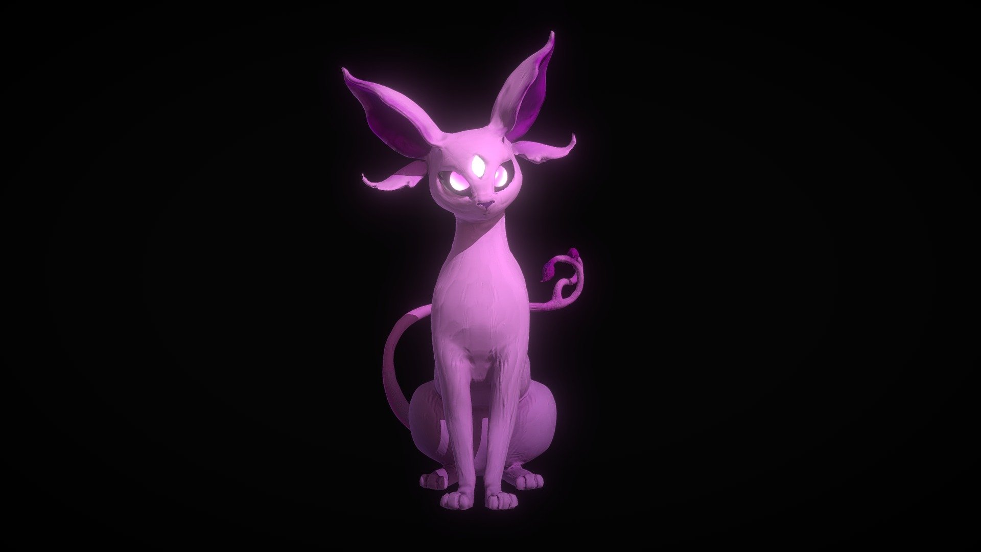 Espeon - Download Free 3D model by wwwlas (@avlasova11) [42d14d3] - Sketchfab