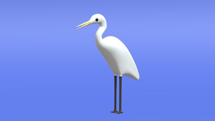 Heron 3D models - Sketchfab