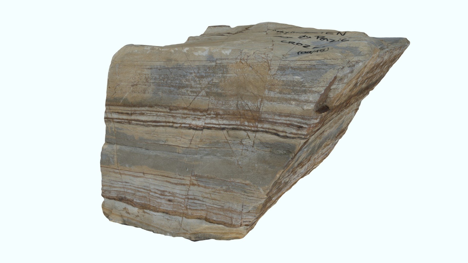 Turbidites - Download Free 3D model by Ecole Nationale Supérieure de ...