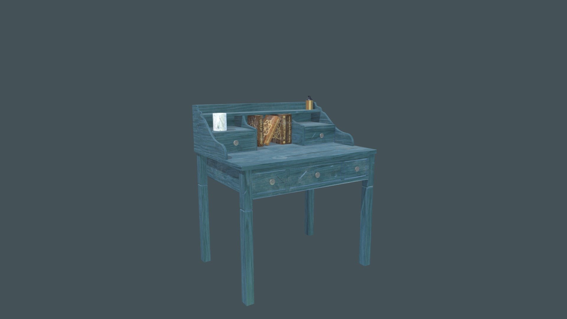 Writing Desk - 3D model by Isabella Chasteen (@Skylaran13) [42d3dff ...
