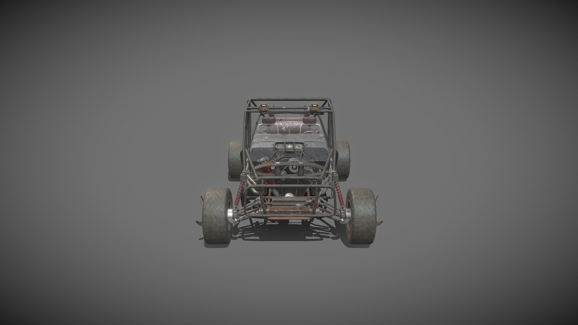 Buggy - 3D model by Dan Shi (@round15) [42d4ed3] - Sketchfab