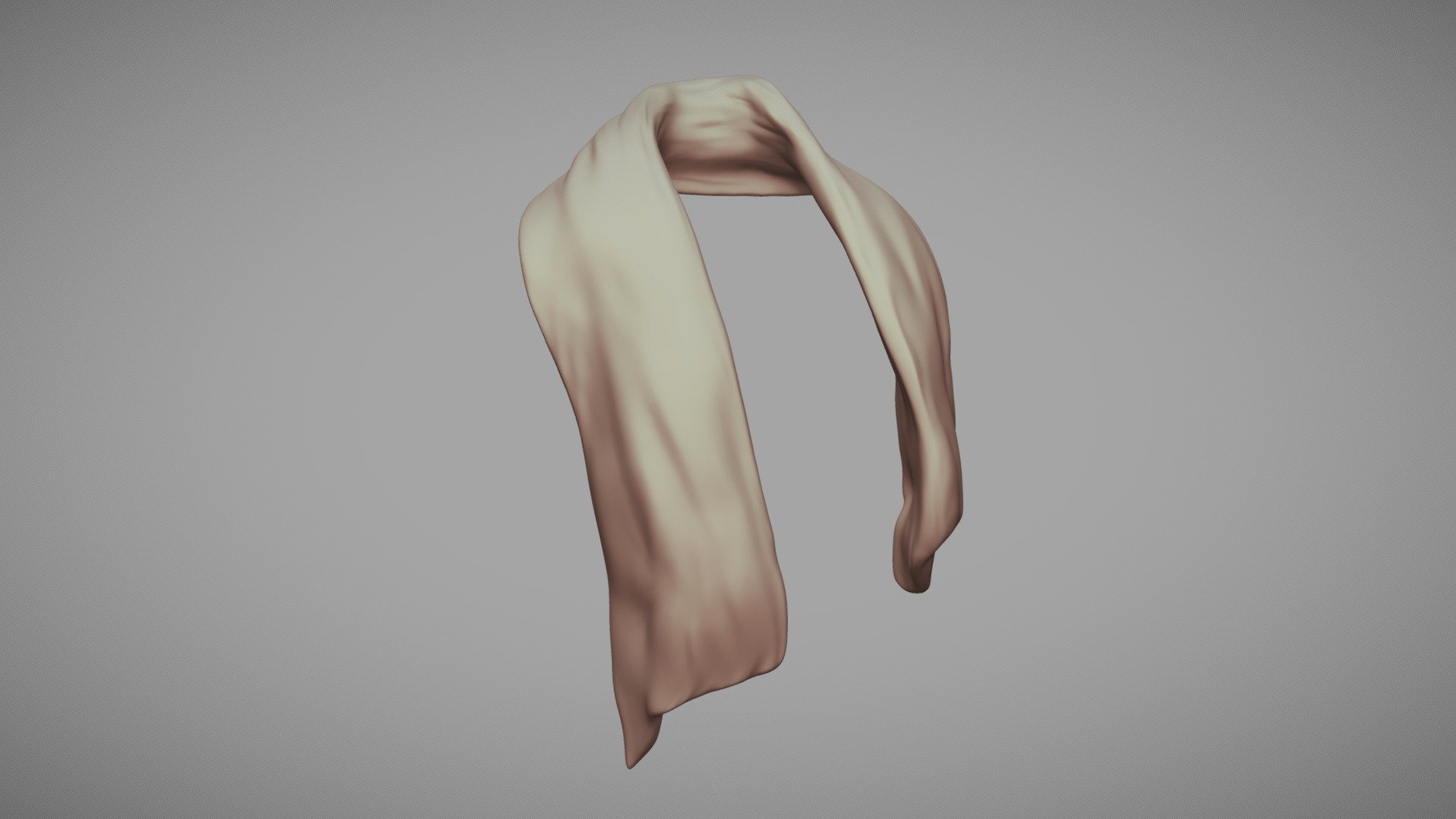 Scarf for 3d Printable Character 17 - Buy Royalty Free 3D model by ...