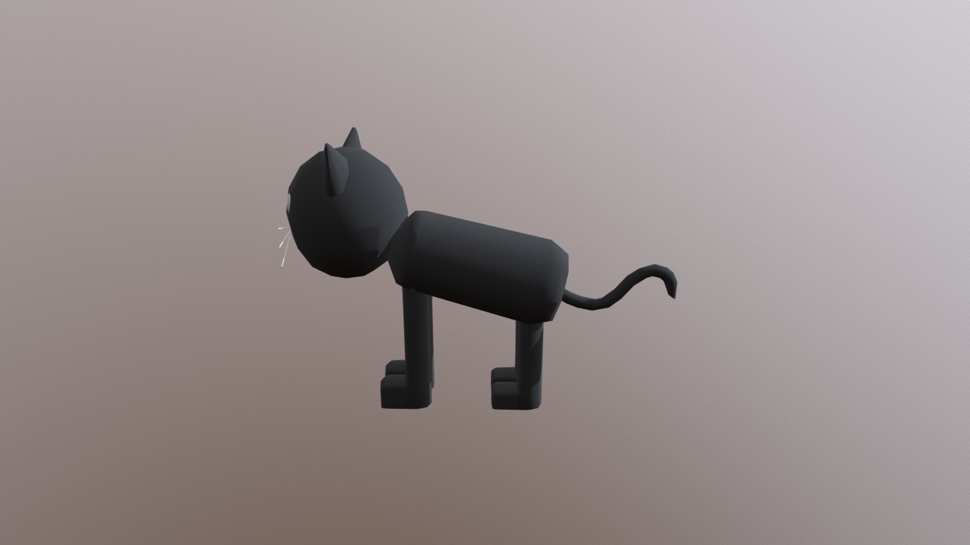 Simple Cat - 3D model by Panda_San [42d5d40] - Sketchfab