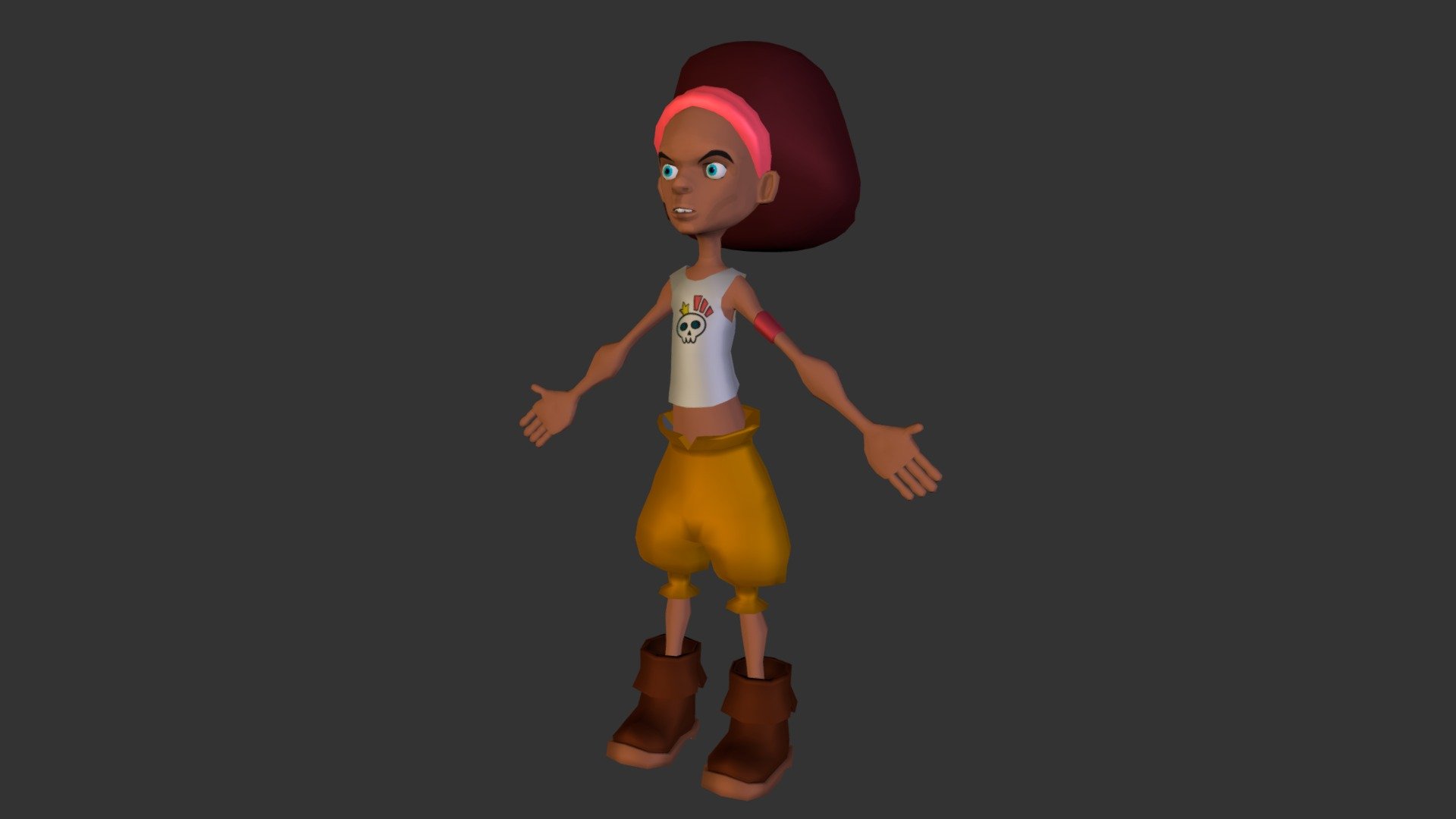 Terri Character Model - 3D model by ThomasWhalley [42d6285] - Sketchfab