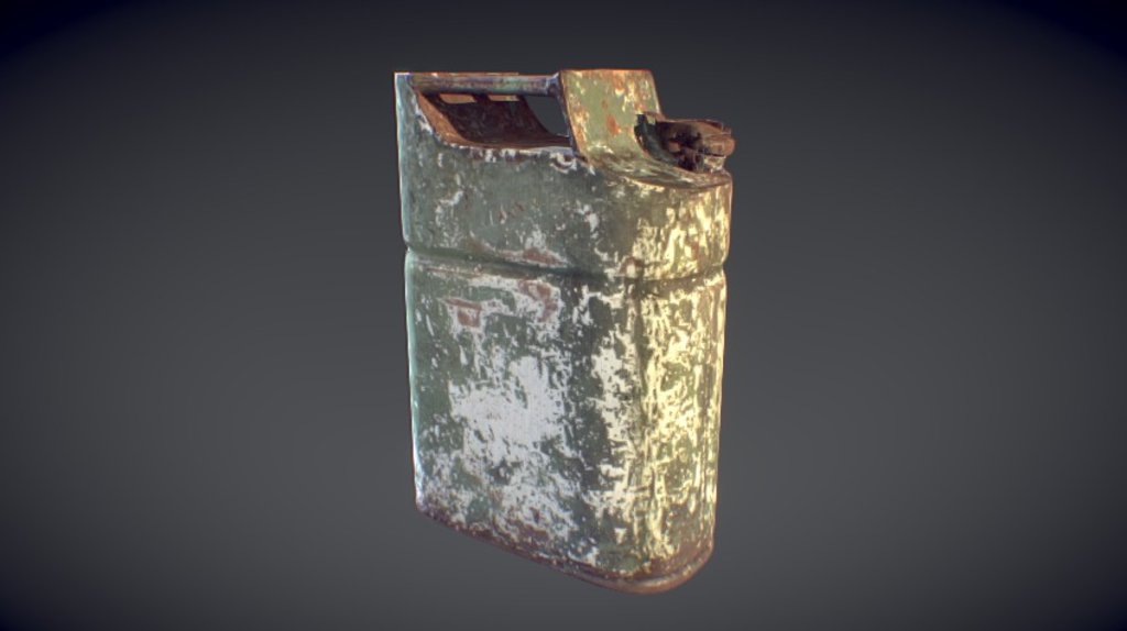 Jerry Can - 3D model by szapata93 [42d6cee] - Sketchfab