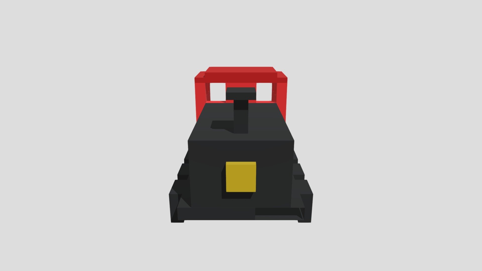 Red locomotive (for my minecraft datapack) - Download Free 3D model by ...