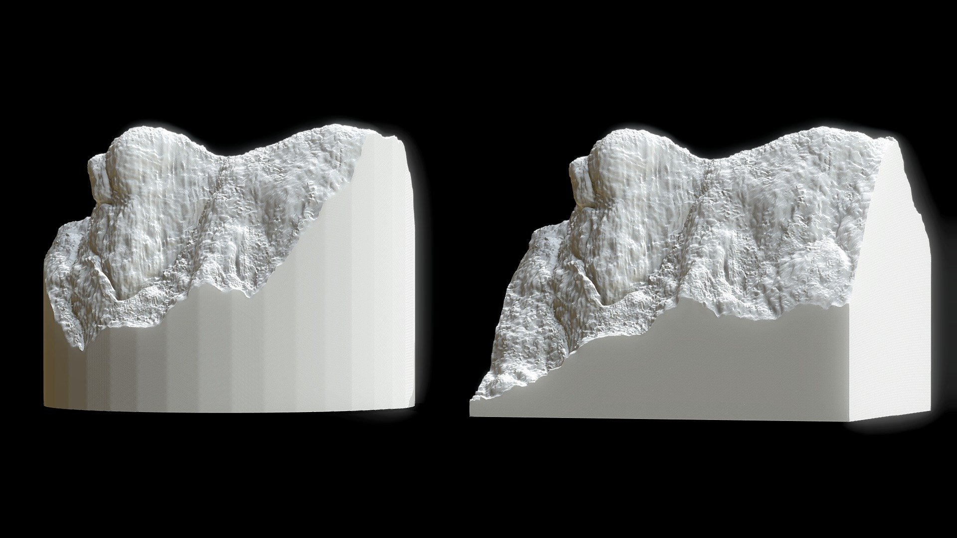 LION ROCK - 3D PRINTABLE - 3D model by Masterclip3D (@masterclip ...