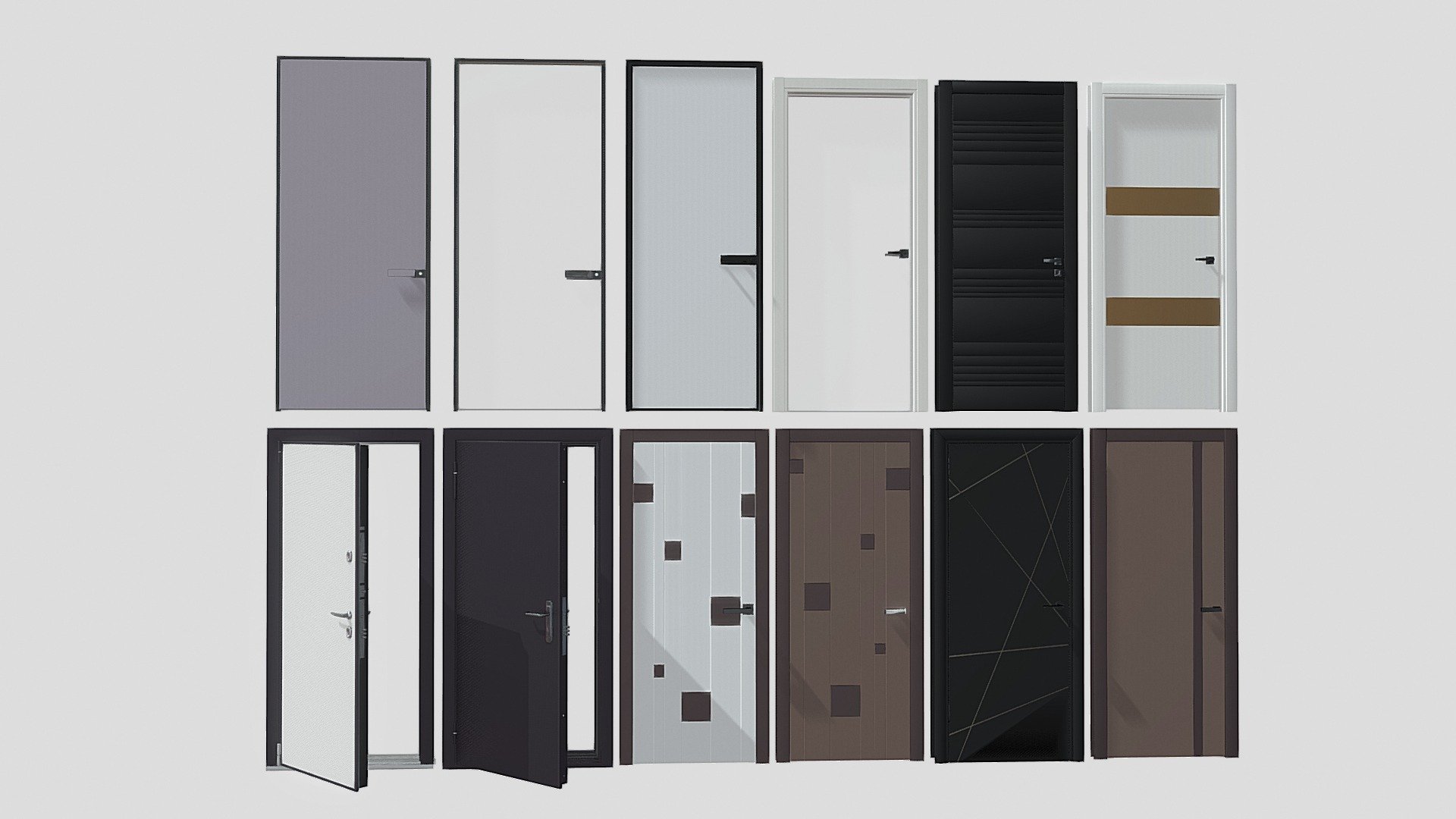 Bedroom Door - 3D model by kawa No1 (@jingduqing) [42d849b] - Sketchfab