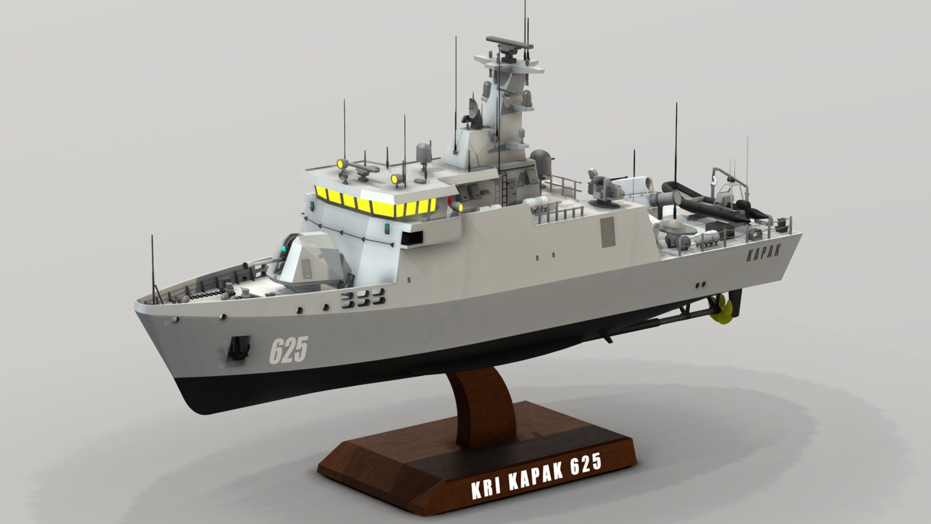 Model 3d Miniatur KCR 60 - Buy Royalty Free 3D model by NA3dmodel ...