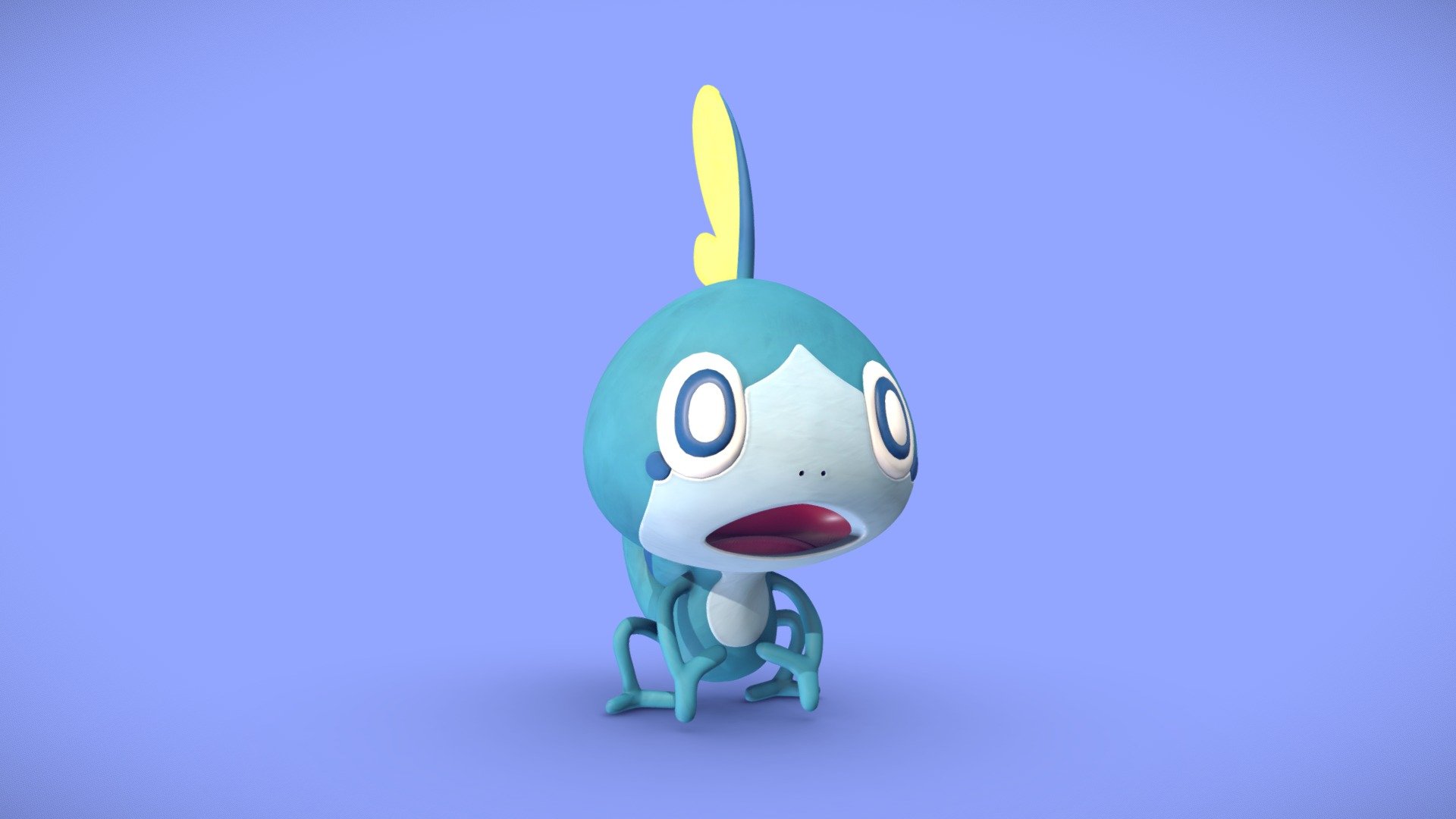 Stylized Sobble 3D fan art - Buy Royalty Free 3D model by JoaquínM ...