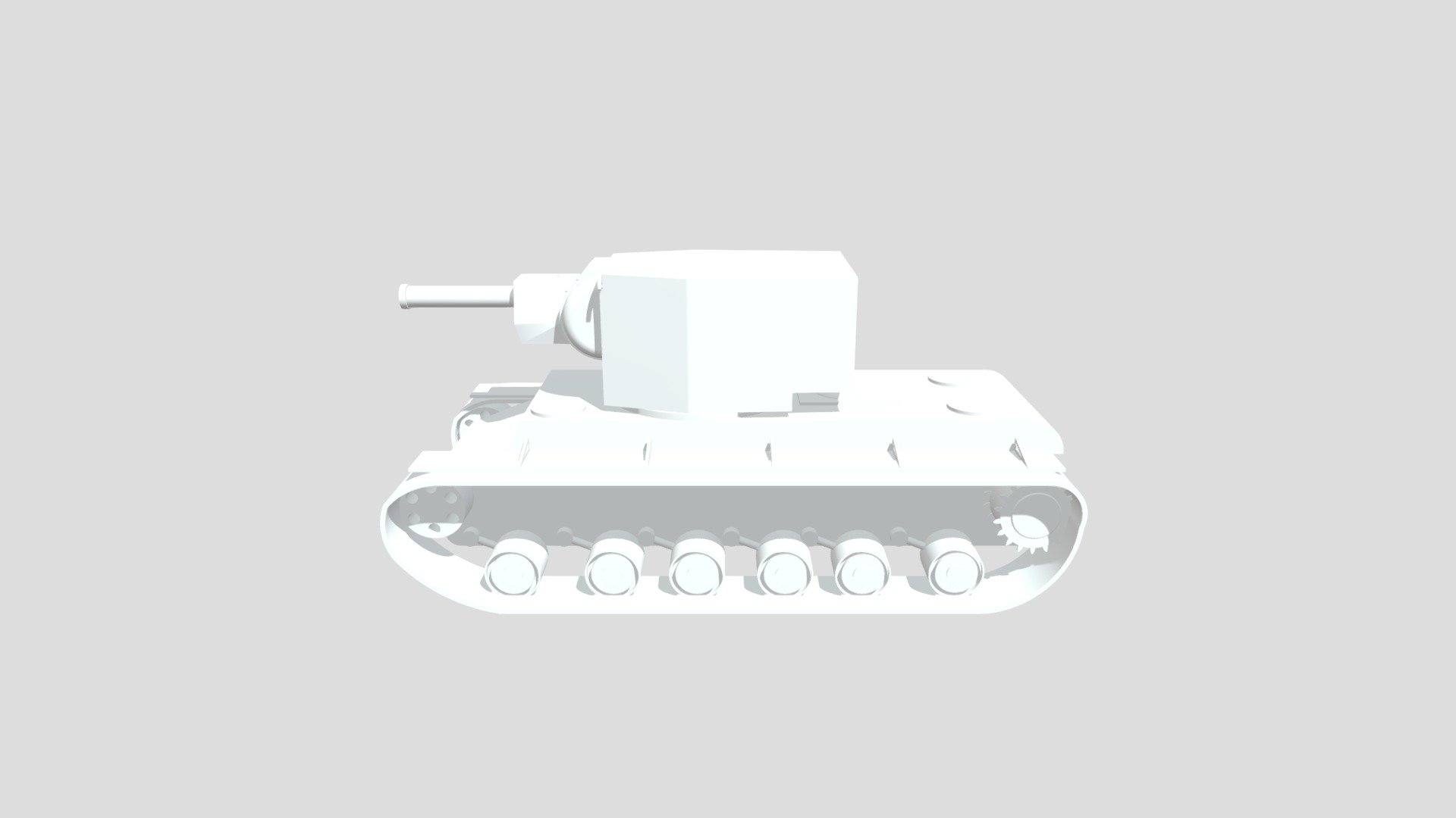 КВ-2/KV-2 - Download Free 3D model by Lakulit [42db36e] - Sketchfab