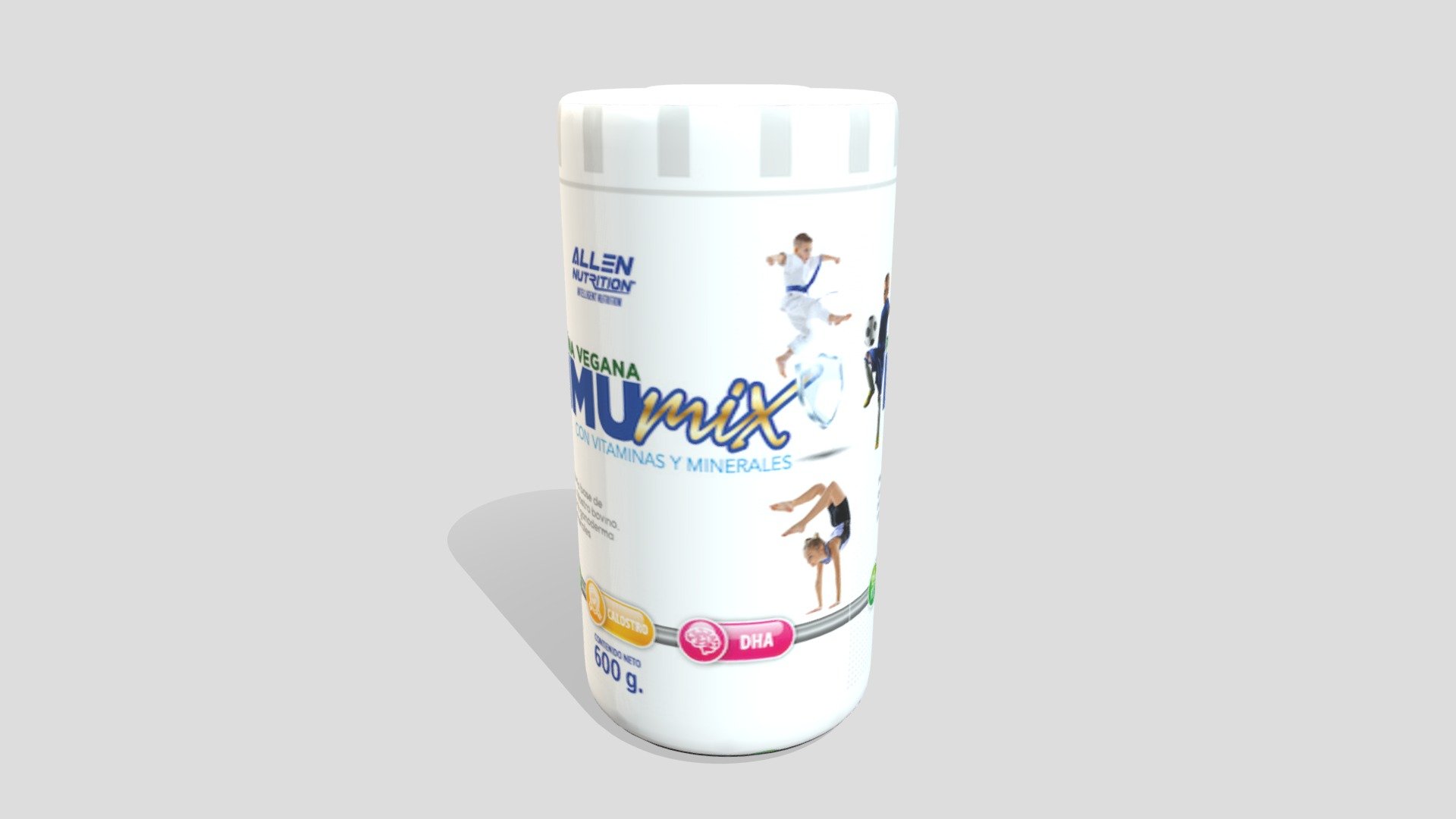 A-284 Envase, Tarro, Inmu Mix, CO011105-2M-1-1-1 - 3D model by ...