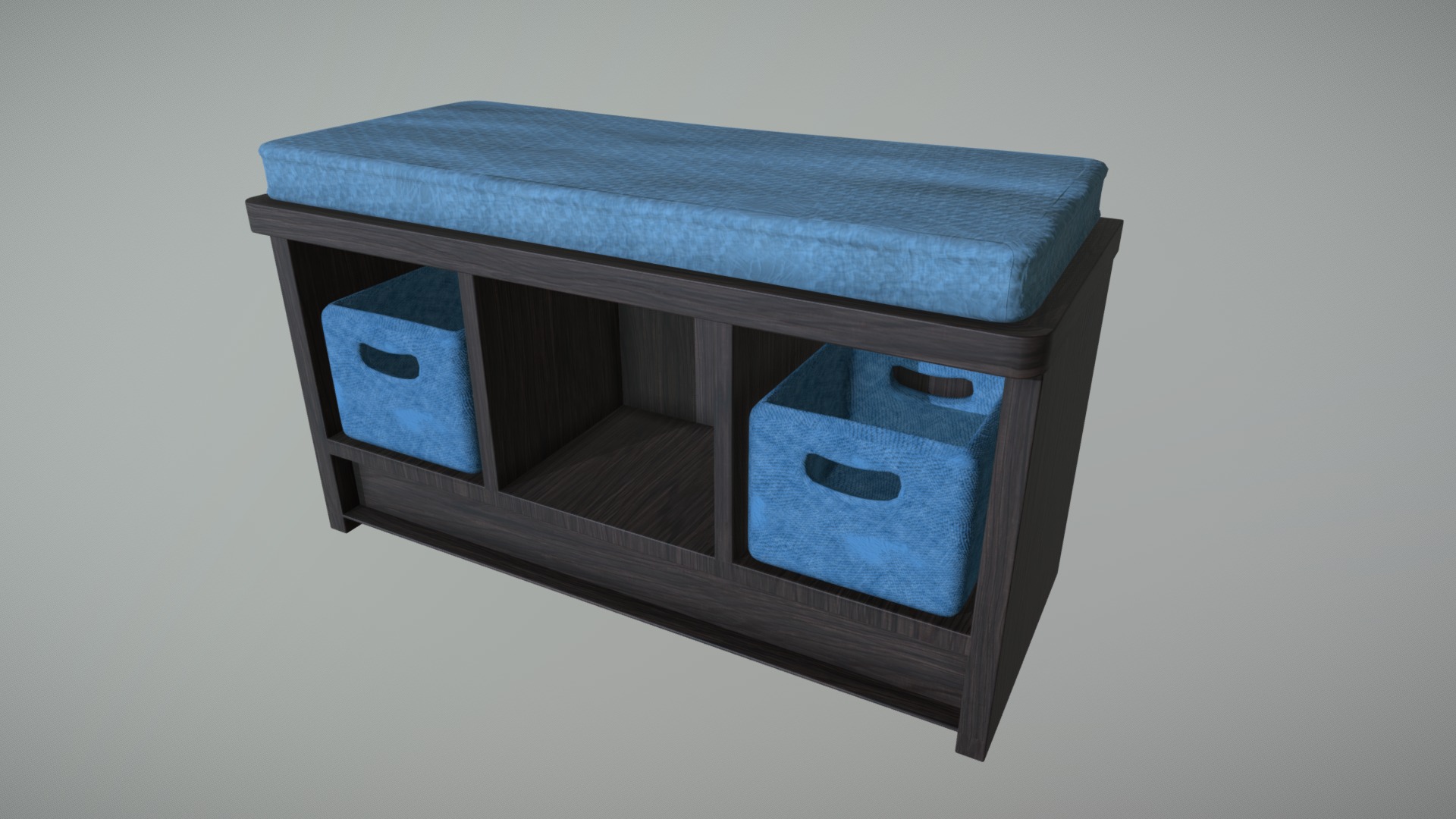 Storage Bench - 3D model by Crystal (@CrystalB) [42dbeef] - Sketchfab